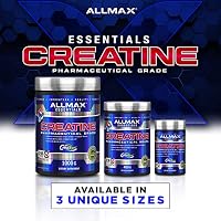 Amazon.com: ALLMAX Nutrition - Creatine Monohydrate, Micronized ...