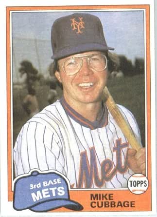 Amazon.com: 1981 Topps Baseball Card #752 Mike Cubbage : Collectibles ...