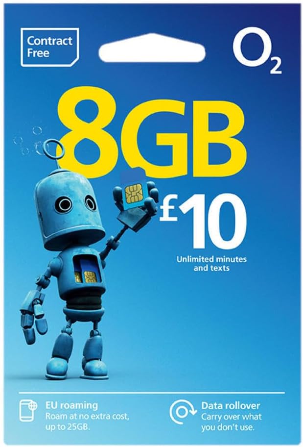 O2 sim Card Big Bundle Unlimited texts, Unlimited Minutes: Amazon.co.uk ...