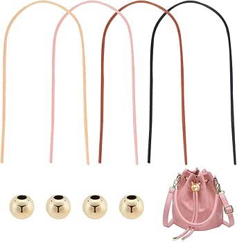 Amazon.com: WADORN 4 Colors Bucket Bag Drawstring Replacement, 44.9 ...