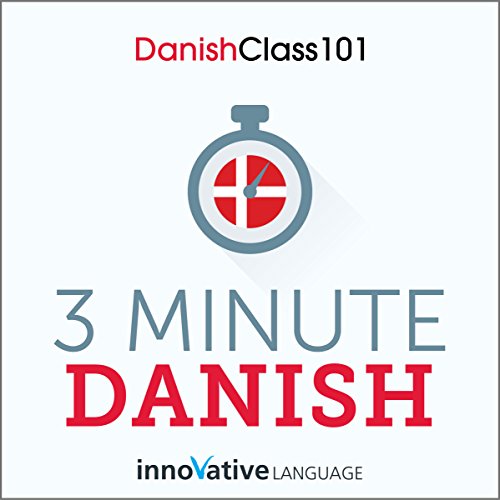 Amazon.com: 3 Minute Danish: 25 Lesson Series Audiobook (Audible Audio ...