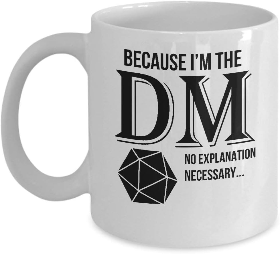Amazon.com: Funny Mugs, LOL D&D Stats Mug - Sarcasm 11oz White Ceramic ...