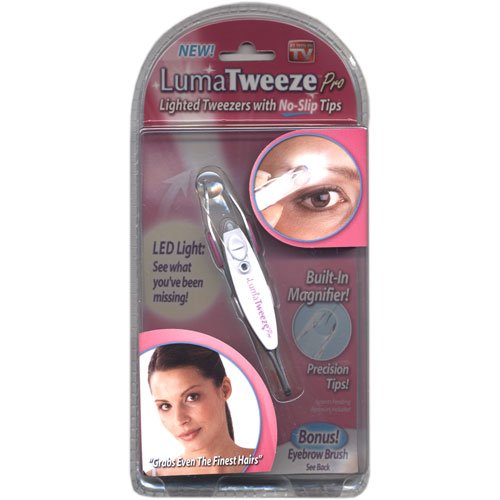 Amazon.com : LumaTweeze Pro Lighted Tweezers : Tweezers With Light ...