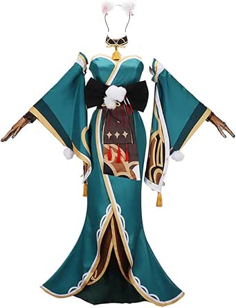 Amazon.com: MZXDY Miss Hina Cosplay Costume, Genshin Impact Sheena ...