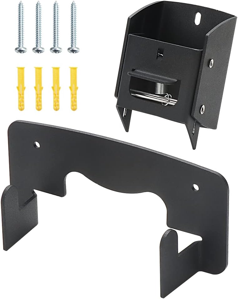 LCGP Wheelbarrow Holder Heavy Duty Trolley Storage Bracket, Wall ...