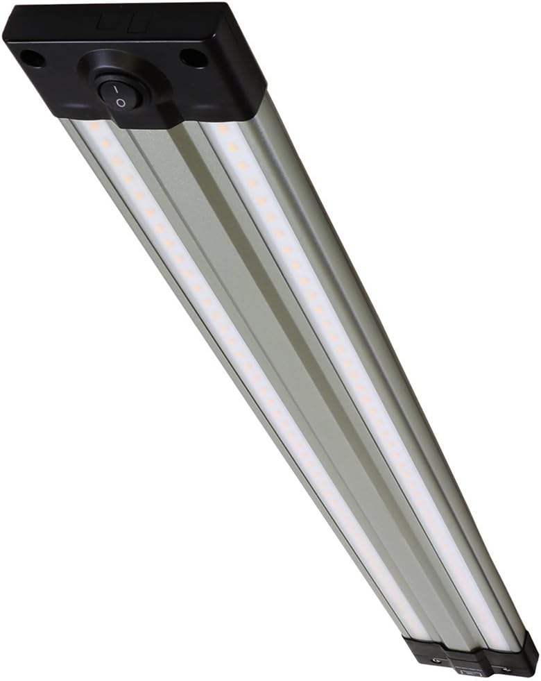 Lightkiwi H9327 20 Inch Cool White Plug-in LED Under Cabinet Lighting ...