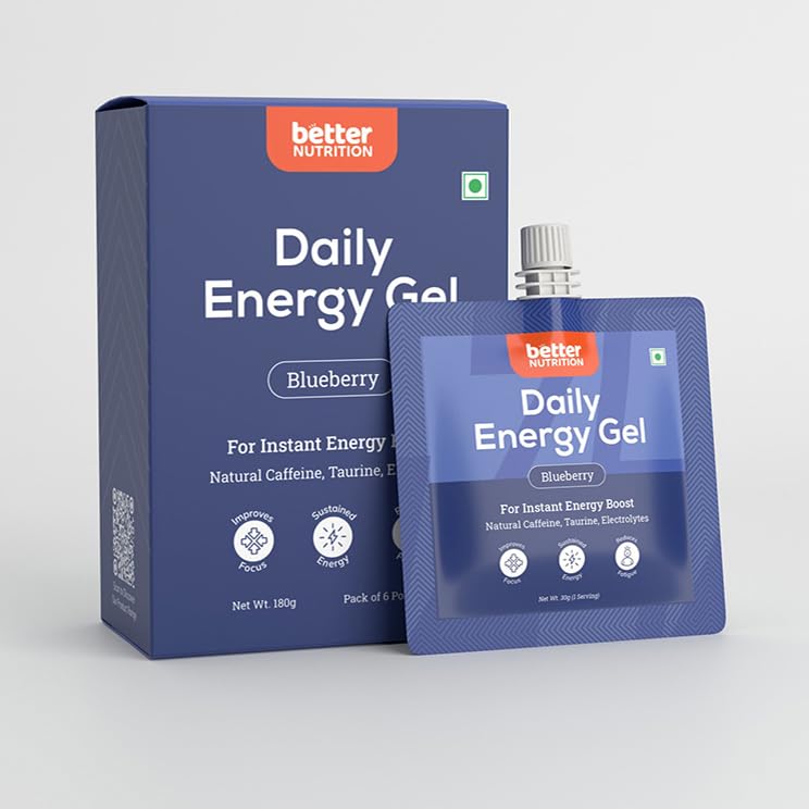 Buy Better tion Daily Energy Gel - for Instant Energy Boost | Natural ...