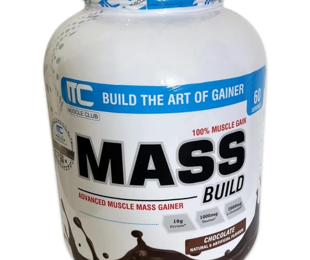 Muscle Club Super Mass Build Super Gainer | Pista Kulfi Flavour | 4.5 ...