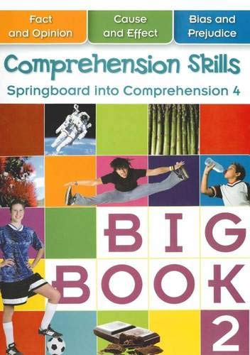 Big Book for Comprehension Skills: Compare and Contrast; Facn; Cause ...