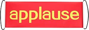 Amazon.com: BESTonZON Automatic Retractable Applause Banner Lightweight ...