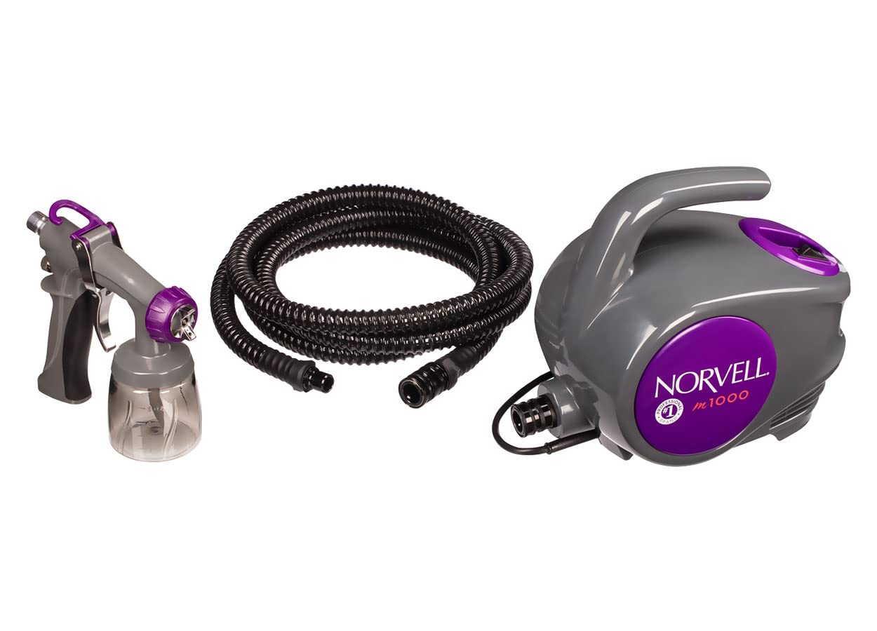 Norvell Sunless Kit - M1000 Mobile HVLP Spray Tan Airbrush Machine + 8 ...