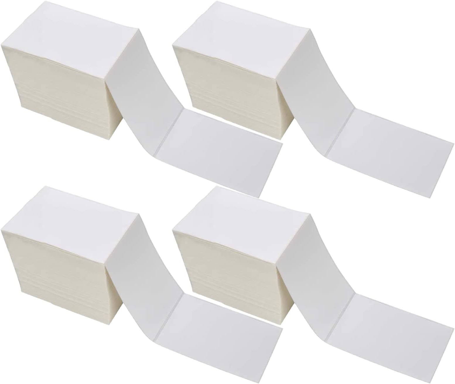 Amazon.com : MPRT Fanfold 4×6 Thermal Labels, Direct Thermal Shipping ...