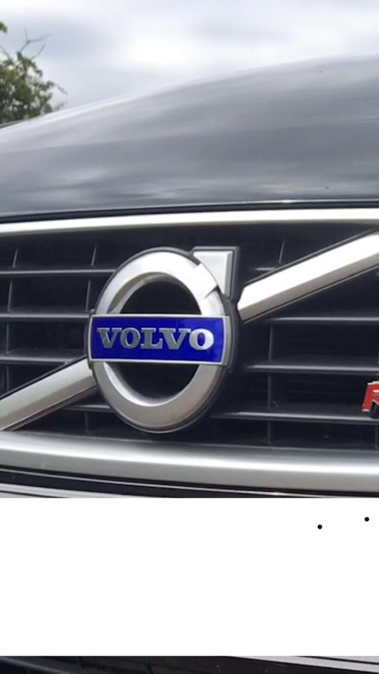 Genuine Volvo Replacement Adhesive Grille Logo Badge Emblem / Sticker ...
