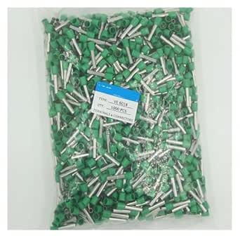 E6018 Bootlace Ferrules Crimp Terminal for 6.0mm AWG12 18mm Length of ...