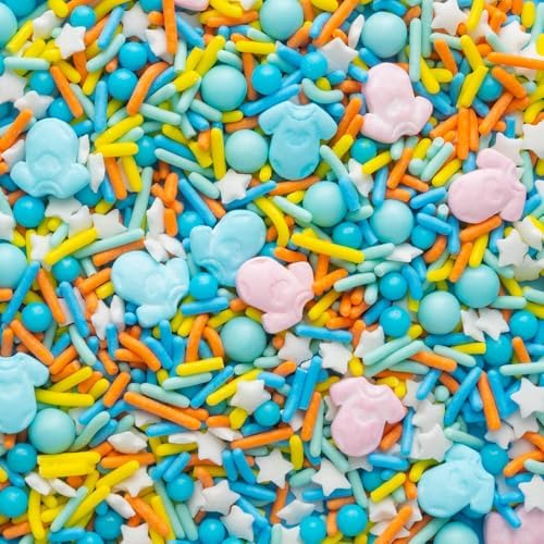 Amazon.com: Oasis Supply Baby Shower Sprinkles & Sugar Shapes – Edible ...