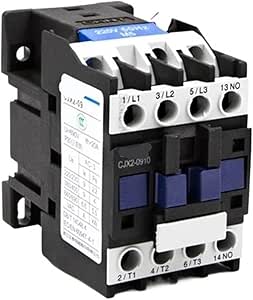 Amazon.com: CJX2-0901 1NC Din Rail Magnetic AC Contactor 9A Coil Voltage 380V 220V 110V 36V 24V ...