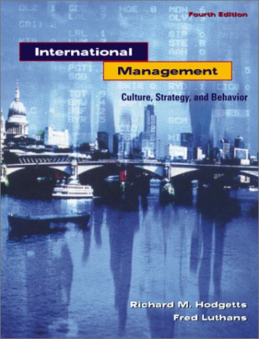 International Management: Richard M. Hodgetts, Fred Luthans ...