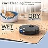 AGARO Alpha Robot Vacuum Cleaner, Brush, Dry Vacuum & Wet Mop ...