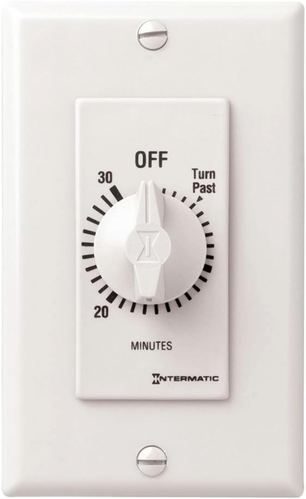 Intermatic SW30MWK 30-Minute Spring Wound Timer, White - Energy-Saving ...