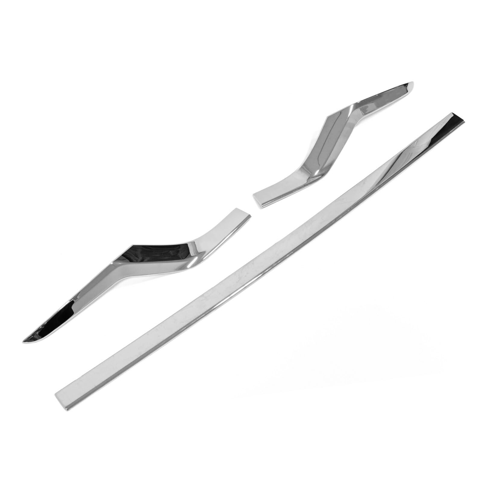 Amazon | topsense セレナ Serena C28系 e-POWER 対応 リアバンパーガーニッシュ カスタム パーツ アクセサリーカスタムパーツ 外装 鏡面メッキ仕上げ 3P ...