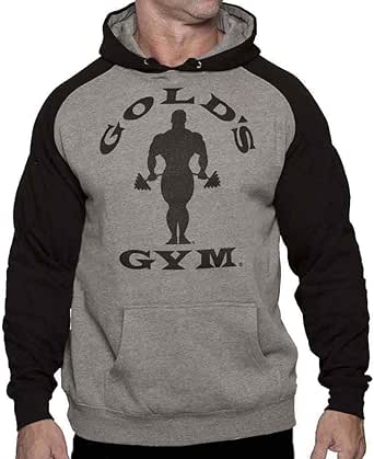 Amazon.com: Gold's Gym Raglan Hoodie - Official Licensed - HPC-1 (XXL ...