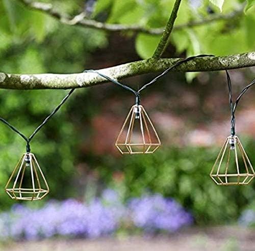 Smart Solar Geo Solar String Lights, 10 LEDs – BigaMart