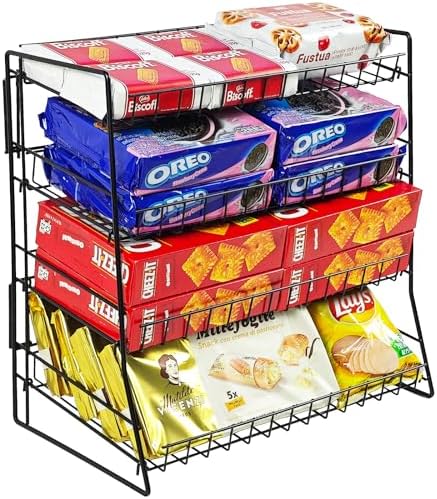 Amazon.com: Candy Display Rack | Candy Organizer | Snack Organizer For ...
