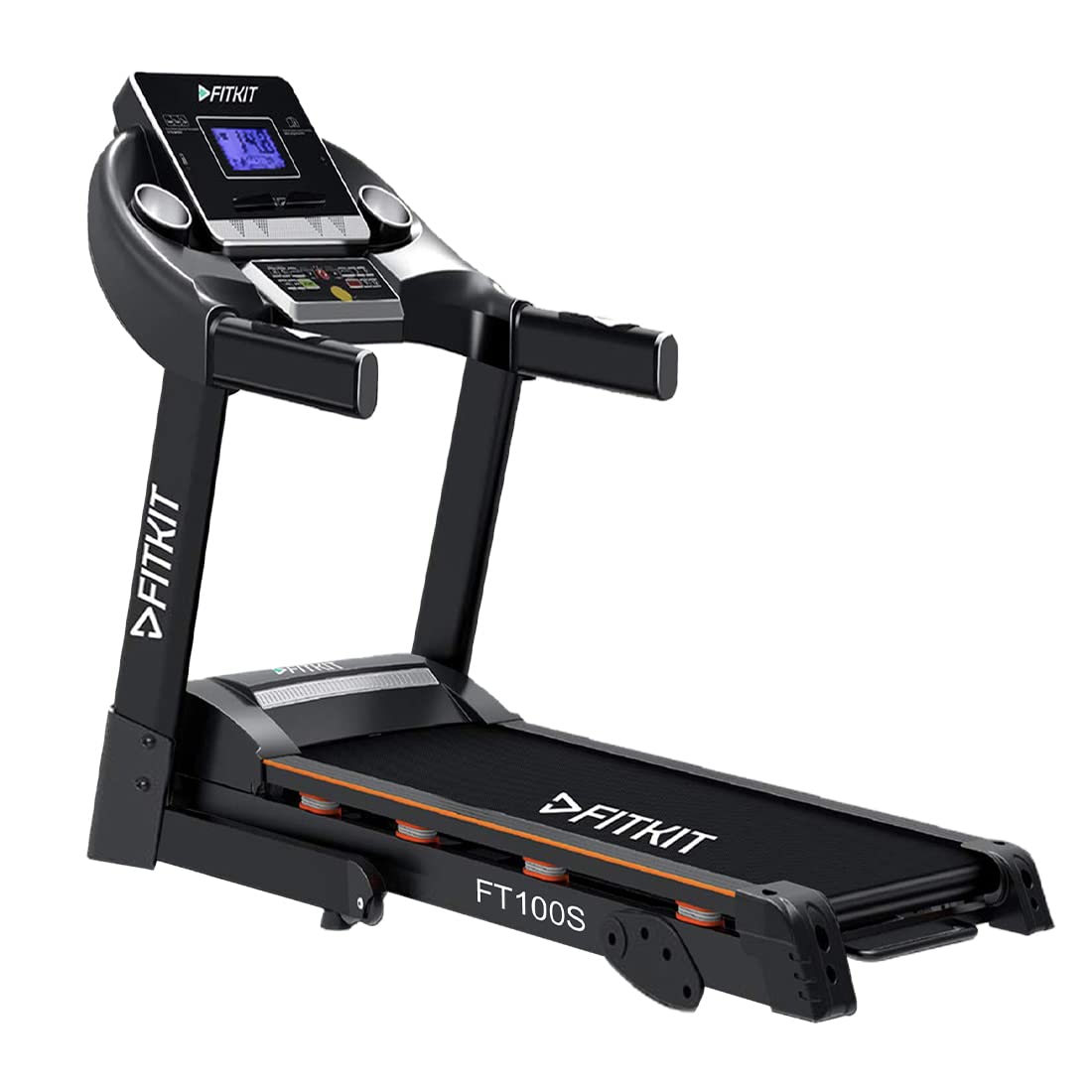 Buy Fitkit FT100 Series (3.25HP Peak) DC-Motorized Treadmill ...