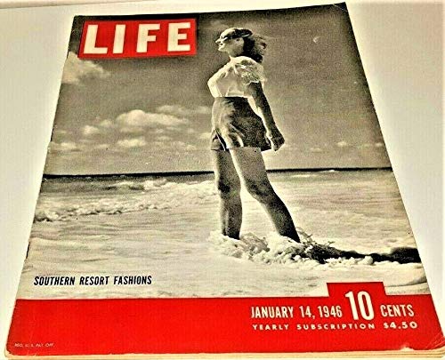 LIFE Magazine - January 14, 1946 - Cover: Southern Resort Fashions ...