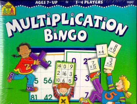 Multiplication Bingo: A School Zone Learning Game : School Zone: Amazon ...