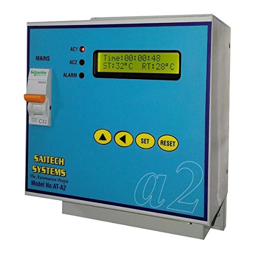 Saitech Digital Timer with Temperature and high Temperature Alarm for ...