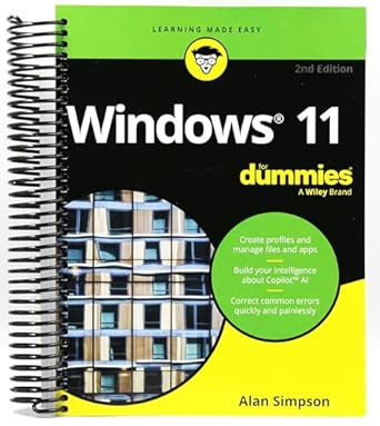 Windows 11 For Dummies, 2nd Edition: Alan Simpson: Amazon.com: Books