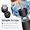 Iconique UV Filtered Water Bottle | Stainless Steel Self-Cleaning Water ...
