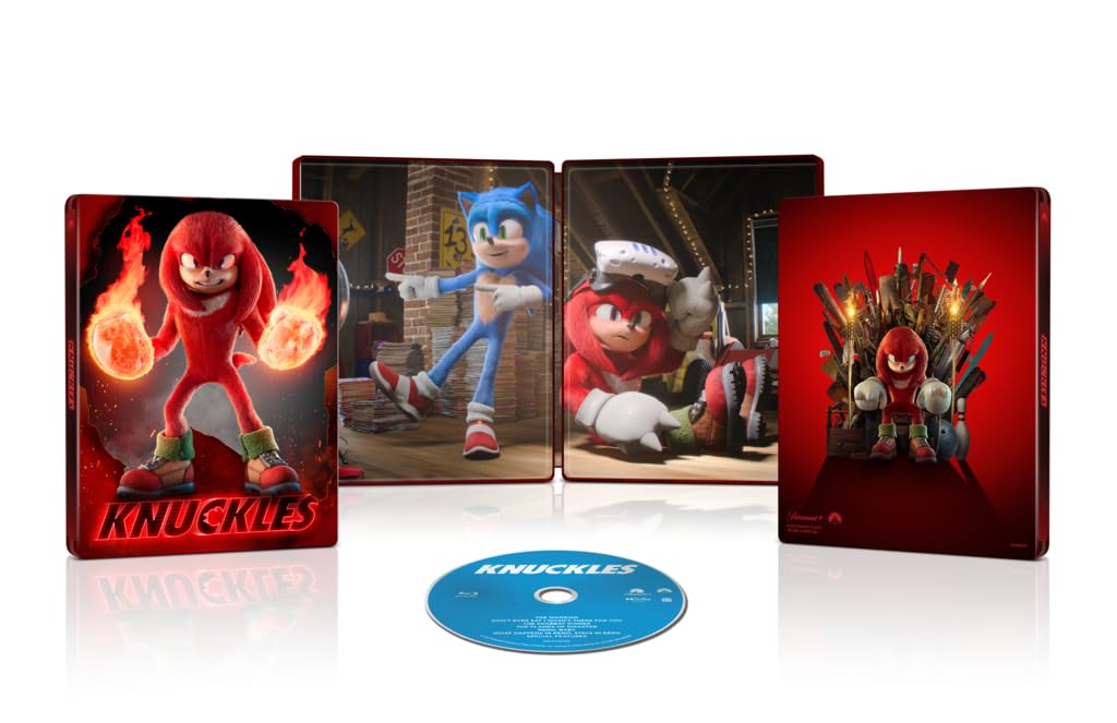 Amazon.com: Knuckles [Blu-Ray Steelbook] : Idris Elba, Adam Pally, Ben ...