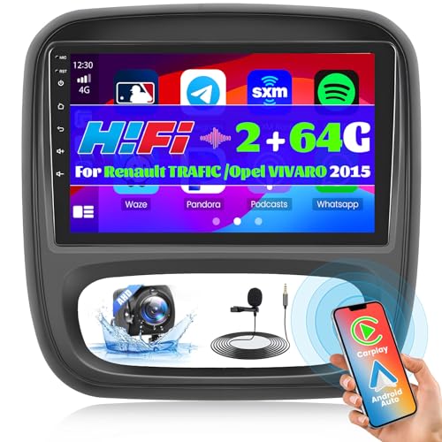 Renault Trafic CarPlay / Android Auto nachrüsten | Trafic II & III