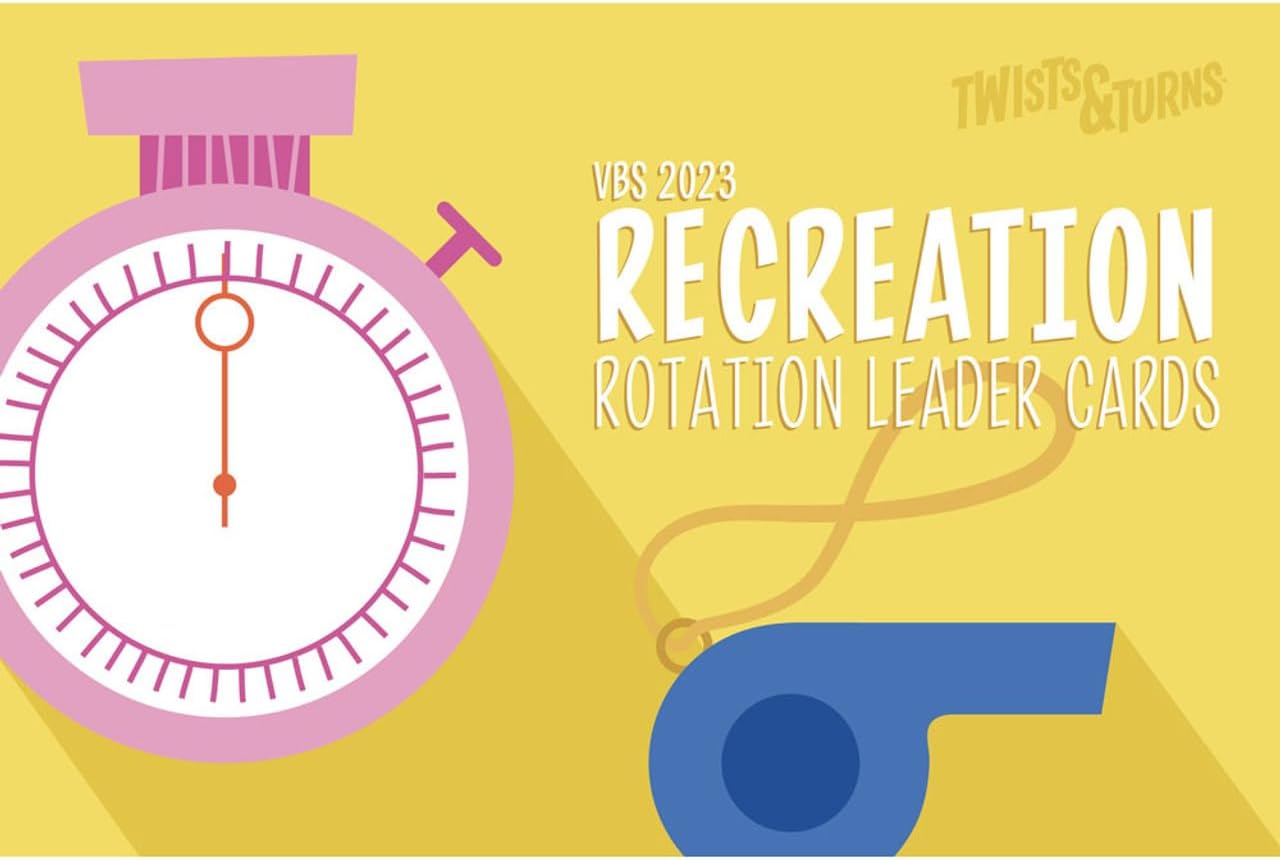 Amazon.com: Recreation Rotation Leader Cards - Twists & Turns VBS 2023 ...