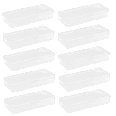 10pcs Boxes Blade Case Razor Disposable Storage Container Storage Case ...