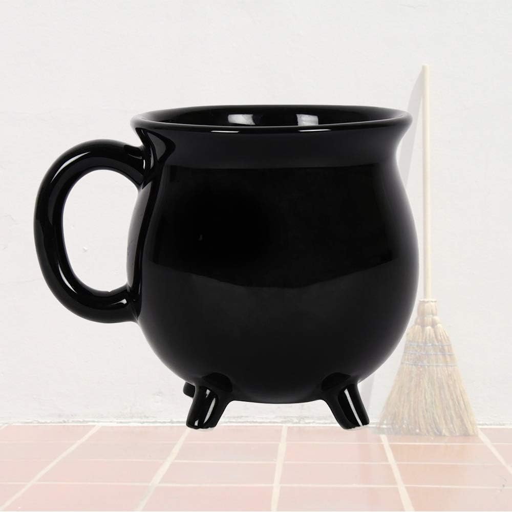Amazon.com | Something Different Black Cauldron Mug: Coffee Cups & Mugs