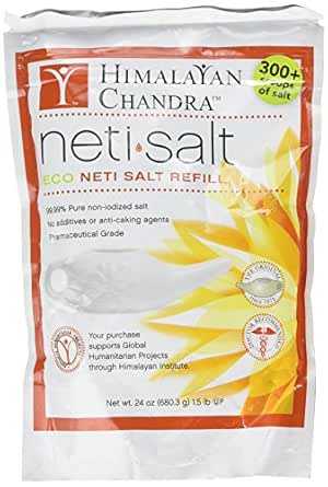 Himalayan Chandra Neti Pot Salt Bag, 1.5 Pound : Amazon.co.uk: Grocery