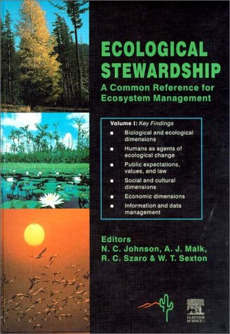 Ecological Stewardship: A Common Reference for Ecosystem Management ...