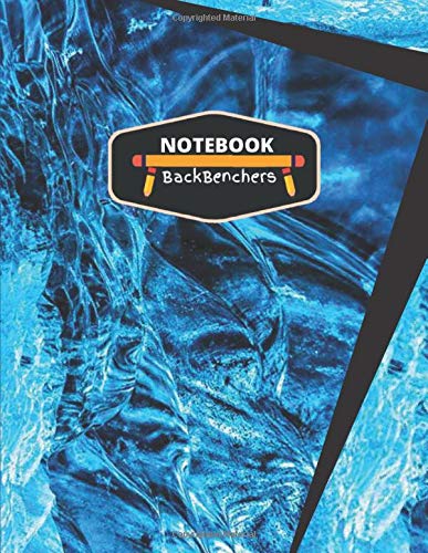 Notebook: Lined Notebook Journal -crystal blue sea waves - 120 Pages ...