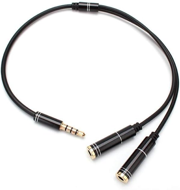 Amazon Basics L6LAU002-CS-H 5-Way Multi Headphone Auxiliary Splitter ...