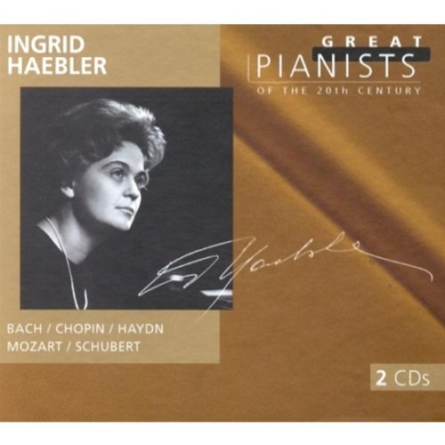 Haebler, Ingrid, Bach, Haydn, Mozart, Schubert - Great Pianists 42 ...