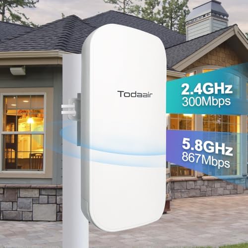 Amazon.com: Outdoor WiFi Extender，IP65 Weatherproof，WiFi Booster and ...