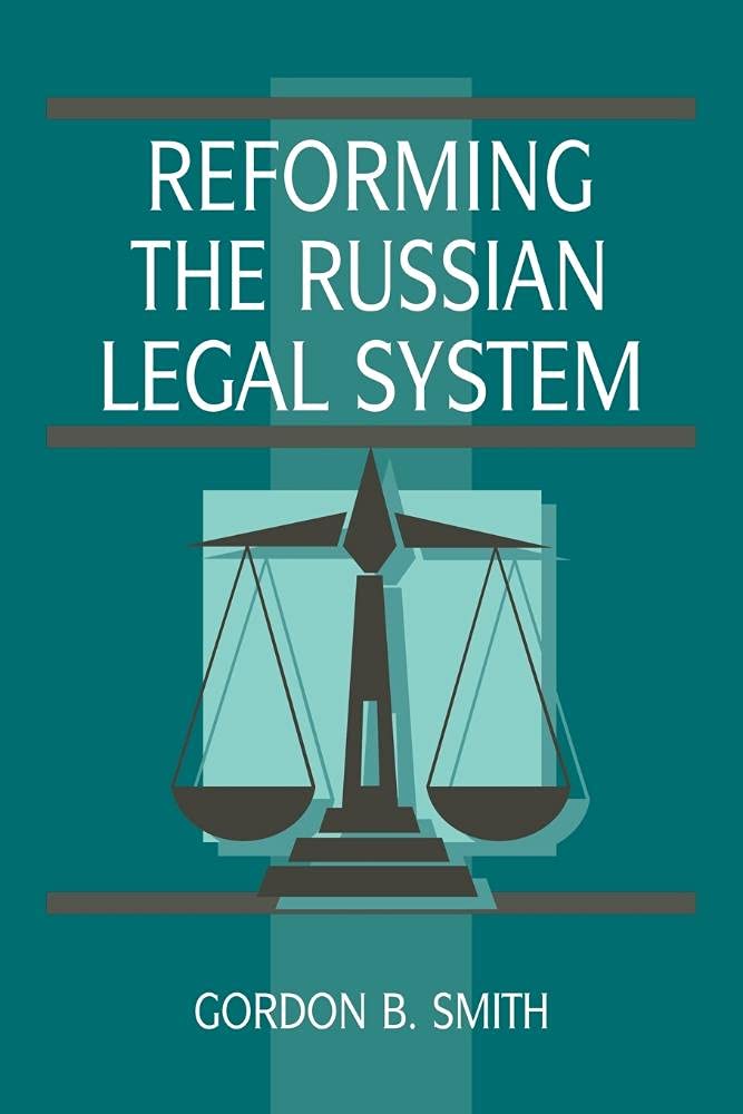 Amazon.com: Reforming the Russian Legal System (Cambridge Russian ...