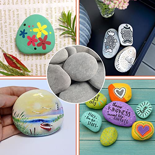 Snapklik.com : 35 River Rocks For Painting, Painting Rocks Bulk For ...
