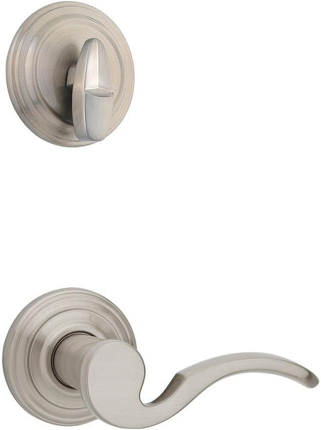 Kwikset 966BRL LH 15 SatNI LH Brooklan Lever - Door Levers - Amazon.com