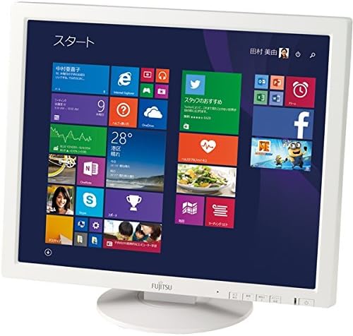 Amazon.co.jp: 富士通 FMV 17インチ 液晶 ディスプレイ モニター SXGA 1280×1024 エコ機能 VL-17ESE ...