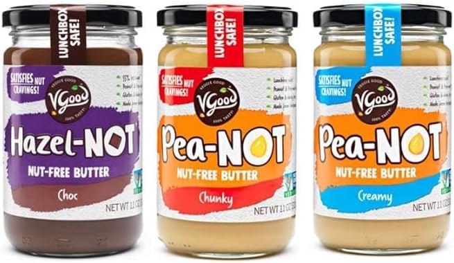 Amazon.com : NOT-Nut Variety Pack | PeaNOT Butter | HazelNOT Choc ...