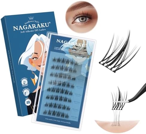 Amazon.com: i-ENVY Press&Go Self-Adhesive Eyelashes, No Glue Needed ...